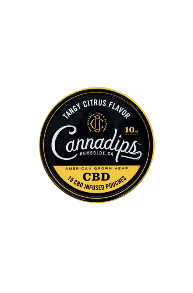 CannaDips 150mg TANGY CITRUS Pouches 15ct – BOTANICANNA