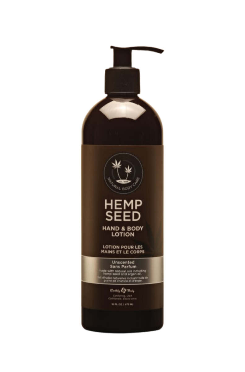 Earthly Body Hemp Seed Hand & Body Lotion 16fl oz (Unscented) – BOTANICANNA