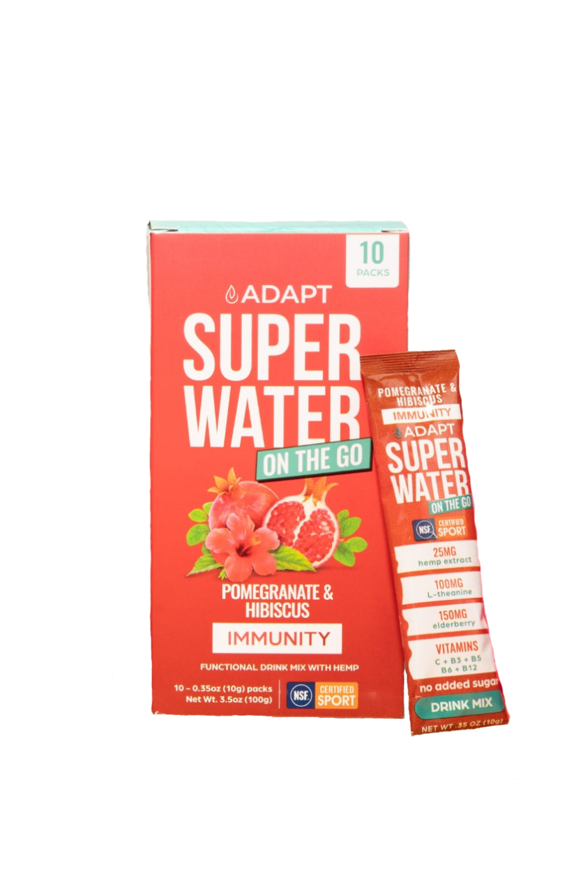ADAPT CBD Functional Drink Mix – Pomegranate Hibiscus (Immunity ...